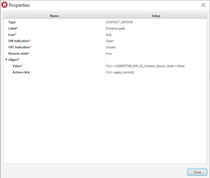 Impulse control of the gate